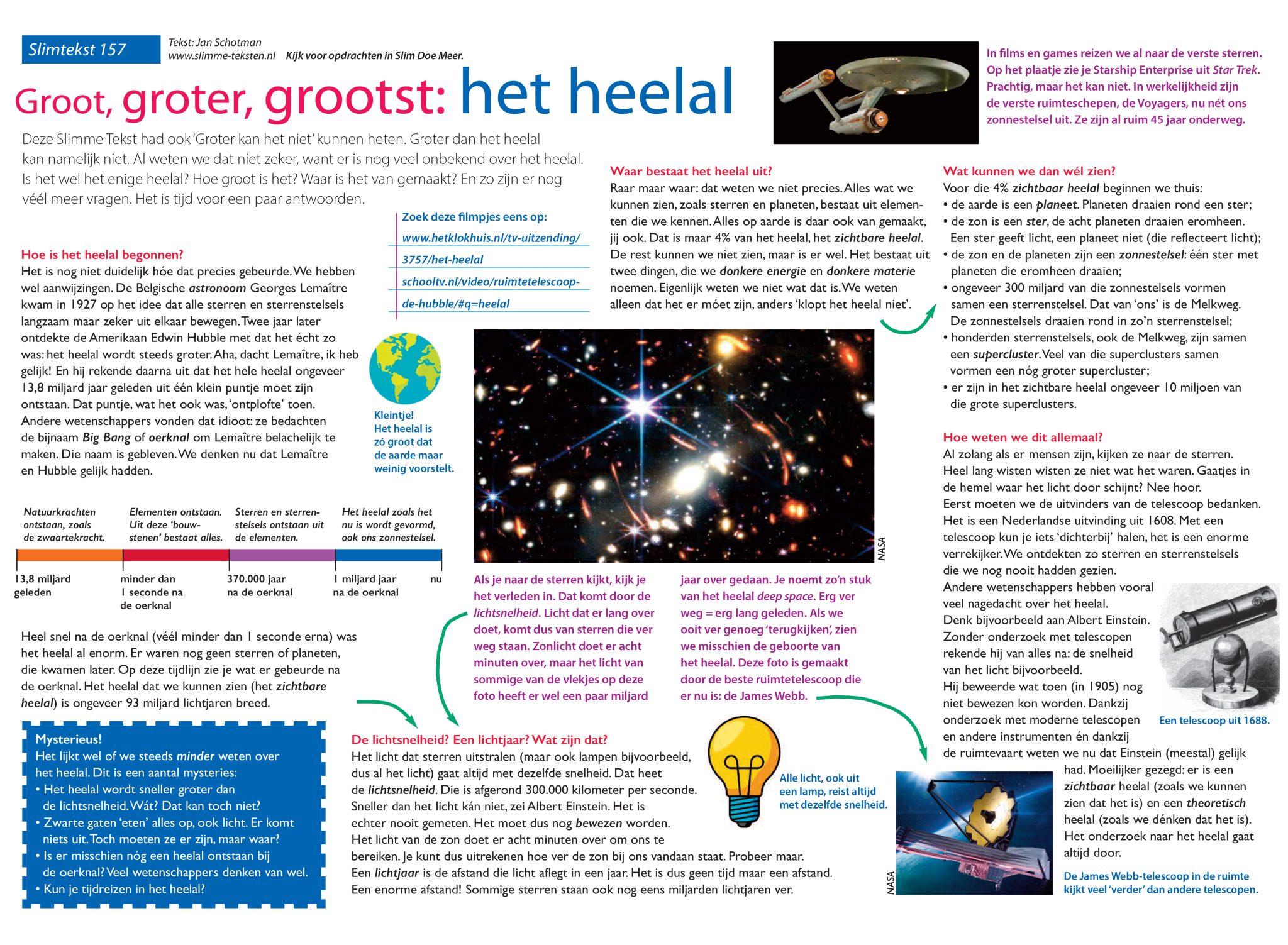 ruimtevaart Archieven - Slimme Teksten basisonderwijs